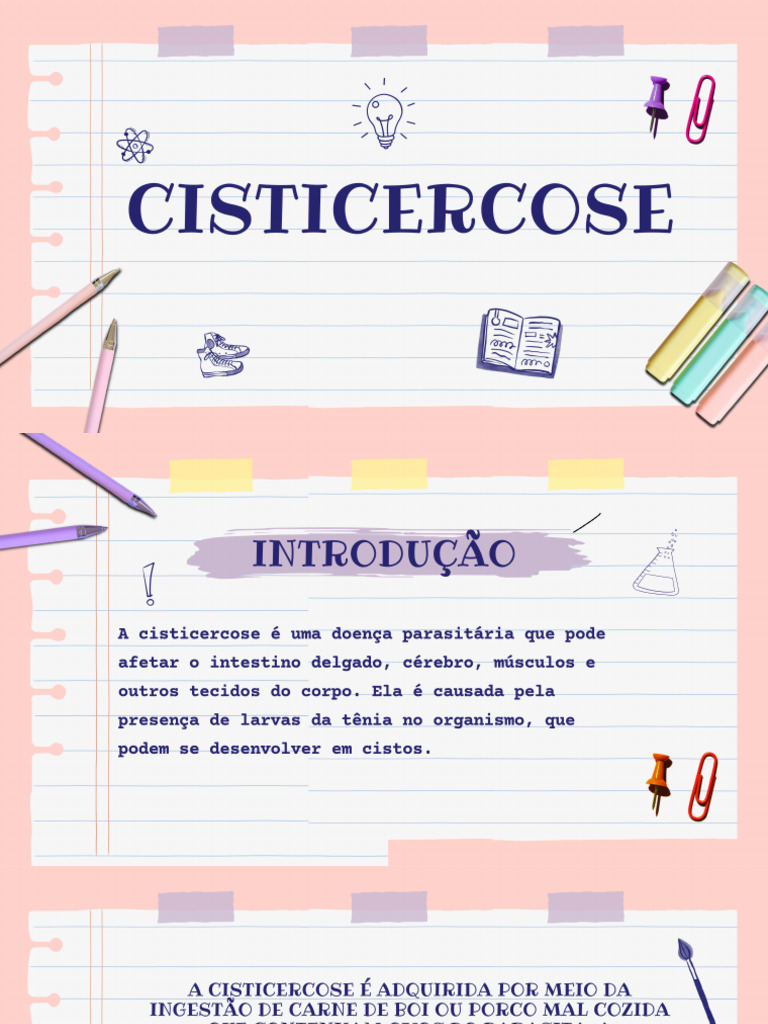 Cisticercose | PDF