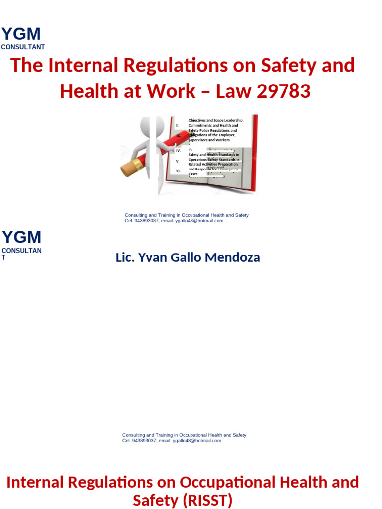 Occupational Safety Guide for Employers | PDF | Occupational Safety And ...