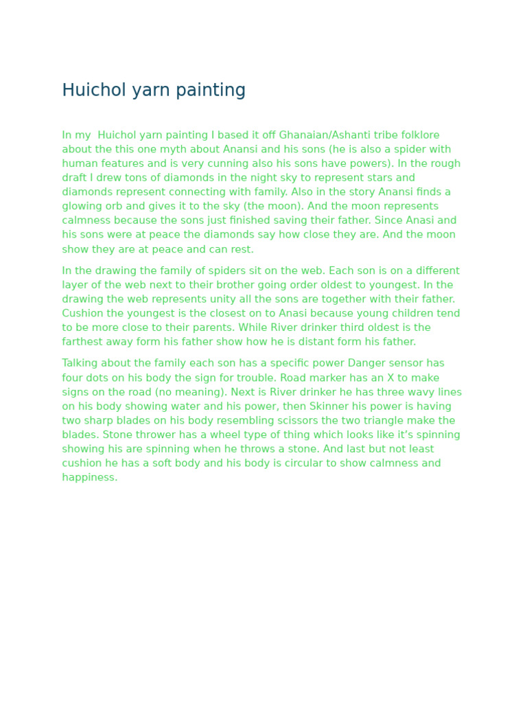 Art Essay | PDF