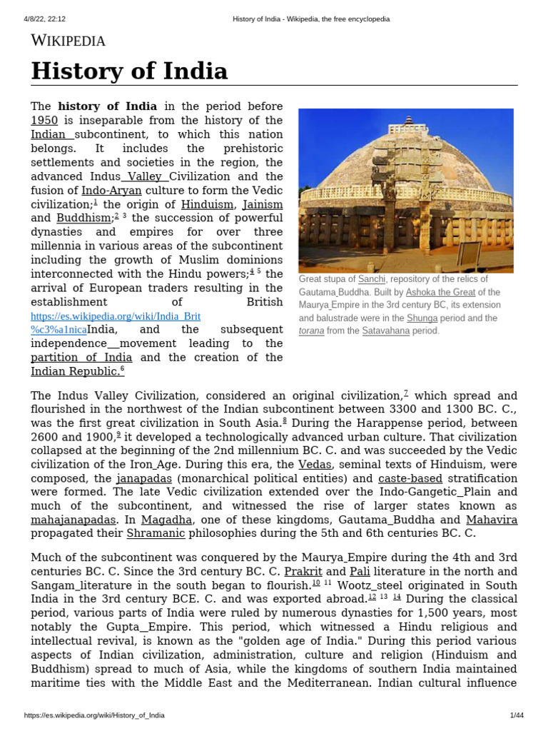 History of India | PDF