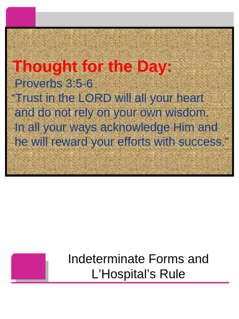 Lhospital (25) | PDF | Mathematical Concepts | Mathematical Objects