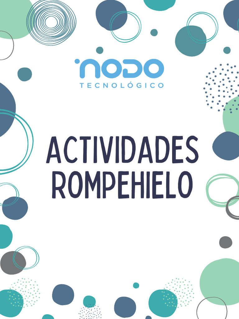 Juegos Rompehielo para Equipos | PDF | Scratch (lenguaje de ...