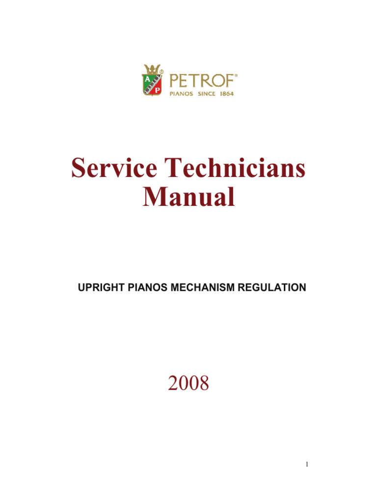 Upright Service Manual | PDF