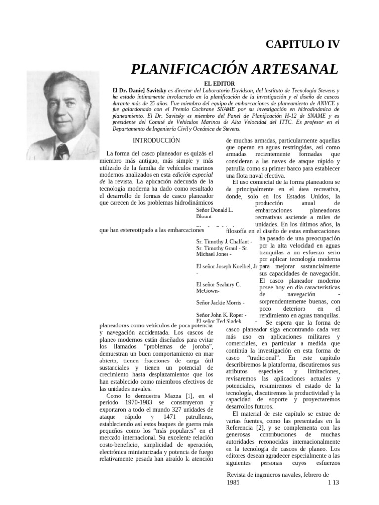 Capítulo IV ARTESANÍA PLANA - Daniel Savitsky | PDF | Embarcación ...