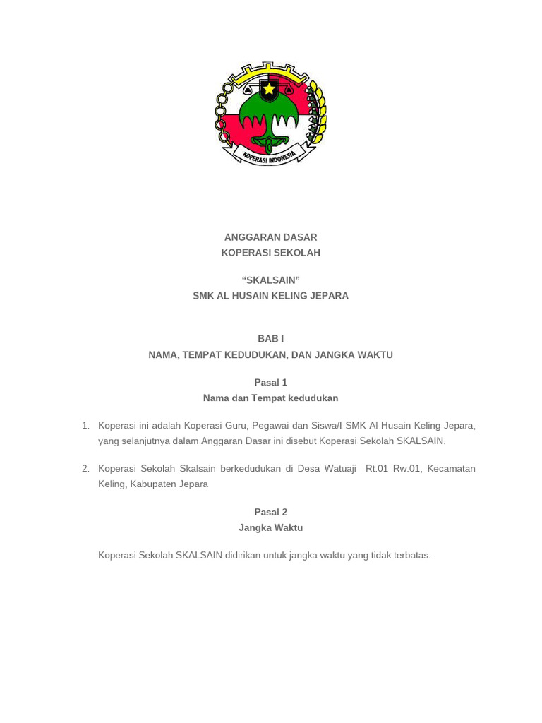 Ad Art Koperasi Sekolah | PDF