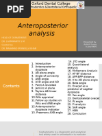 Cephalometrics Values and Classifications | PDF | Skull