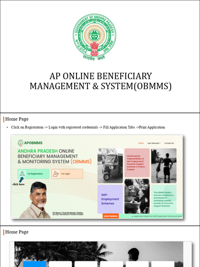 AP Online Beneficiary Management Guide | PDF