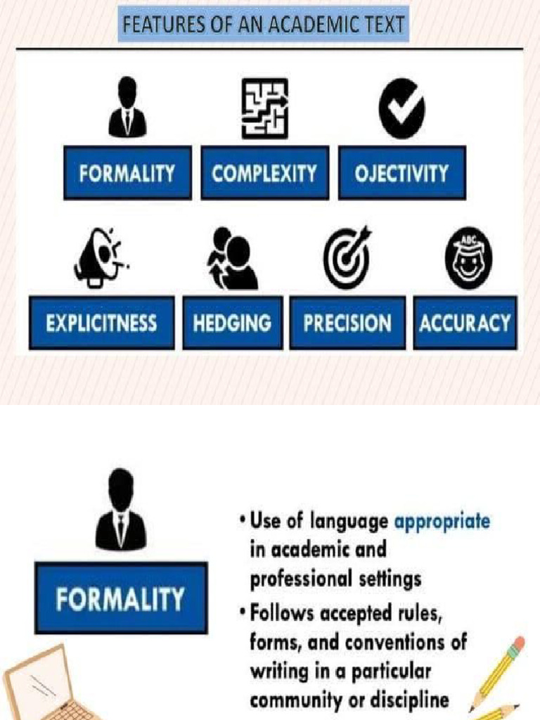 Features of Academic Writing | PDF