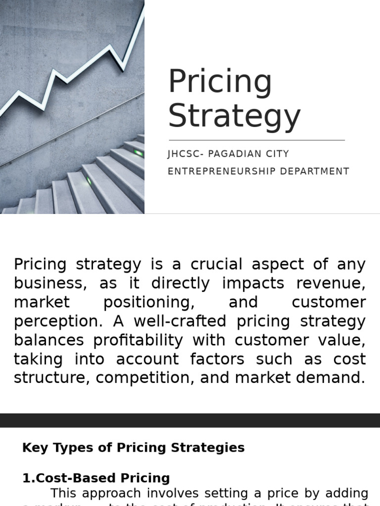 Pricing Strategy | PDF