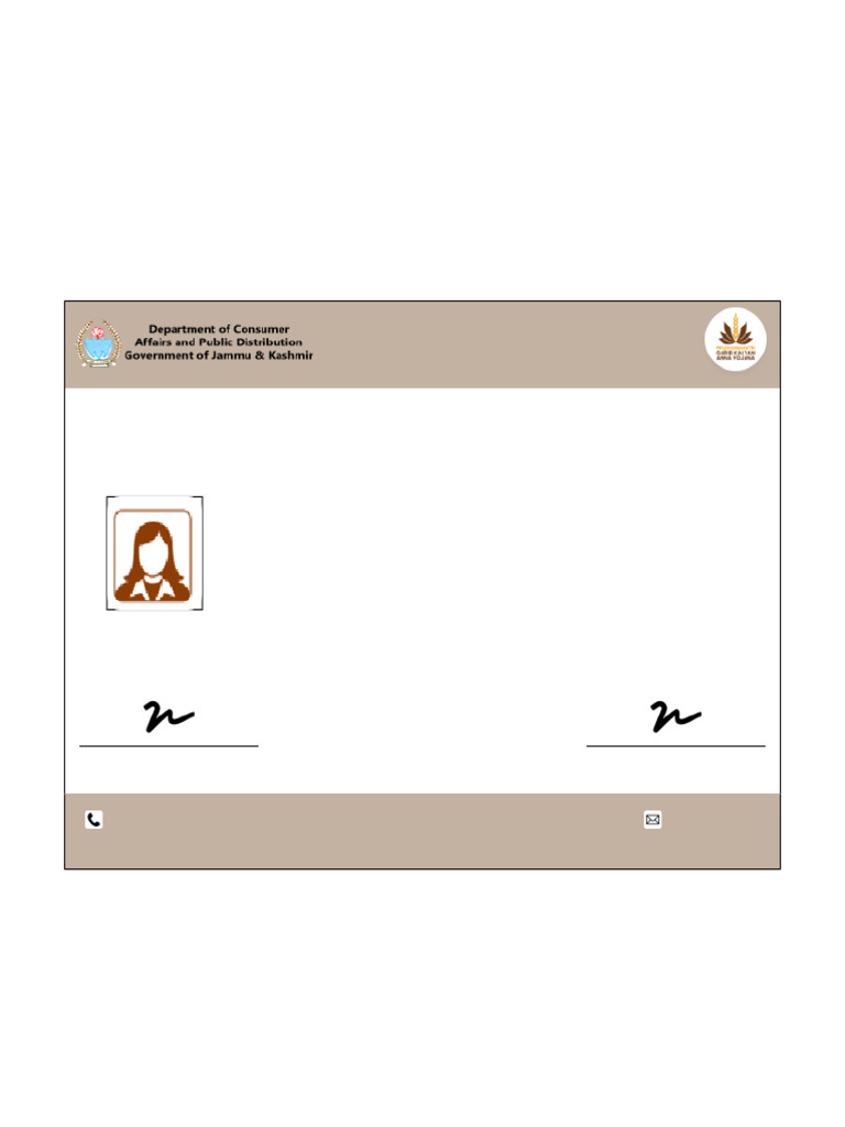 Ration Card | PDF