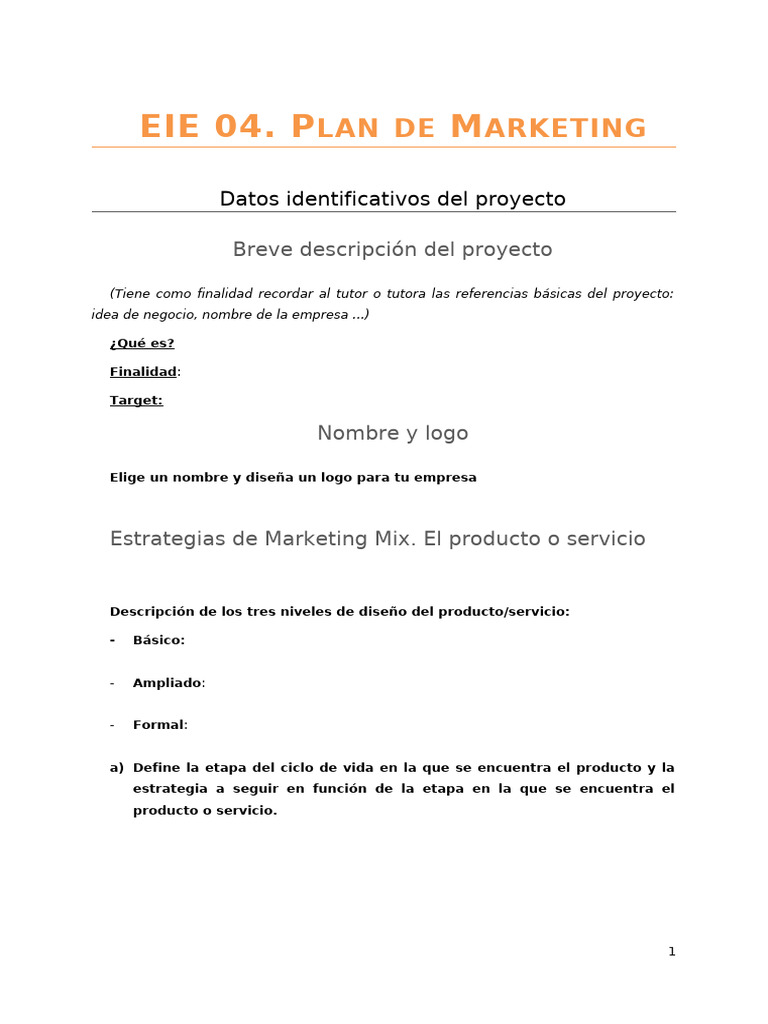Actividad EIE 4 Marketing | PDF | Marketing | Internet