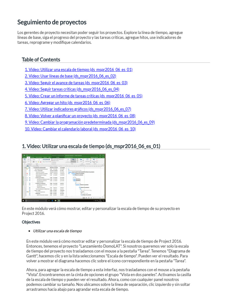 Proyect Course Transcript - Seguimiento de Proyectos | PDF | Ventana (informática) | Botón ...