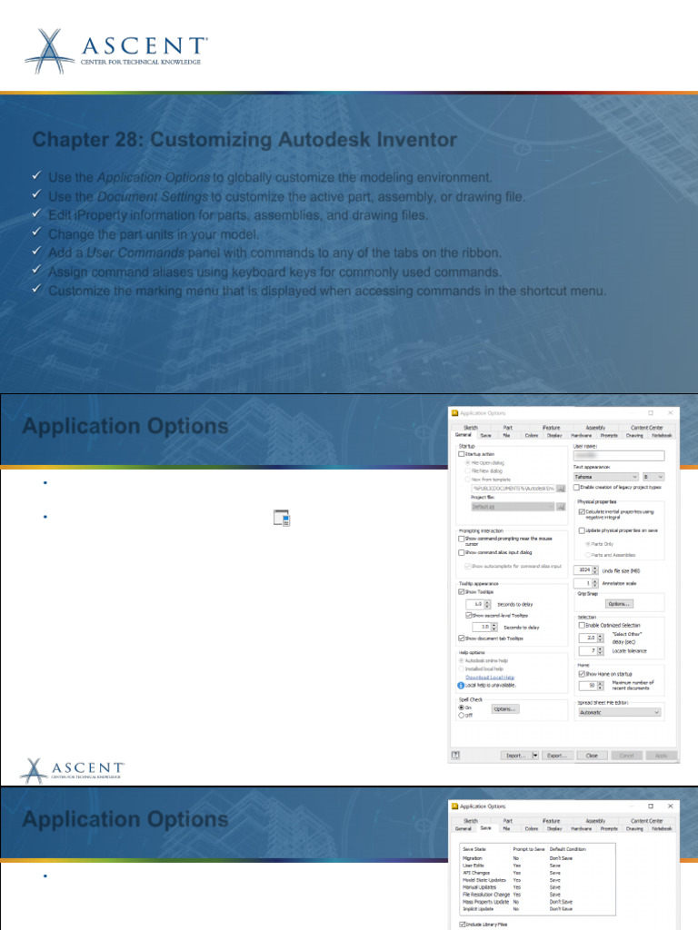 CH28 - Customizing Inventor | PDF | Command Line Interface | Graphical ...