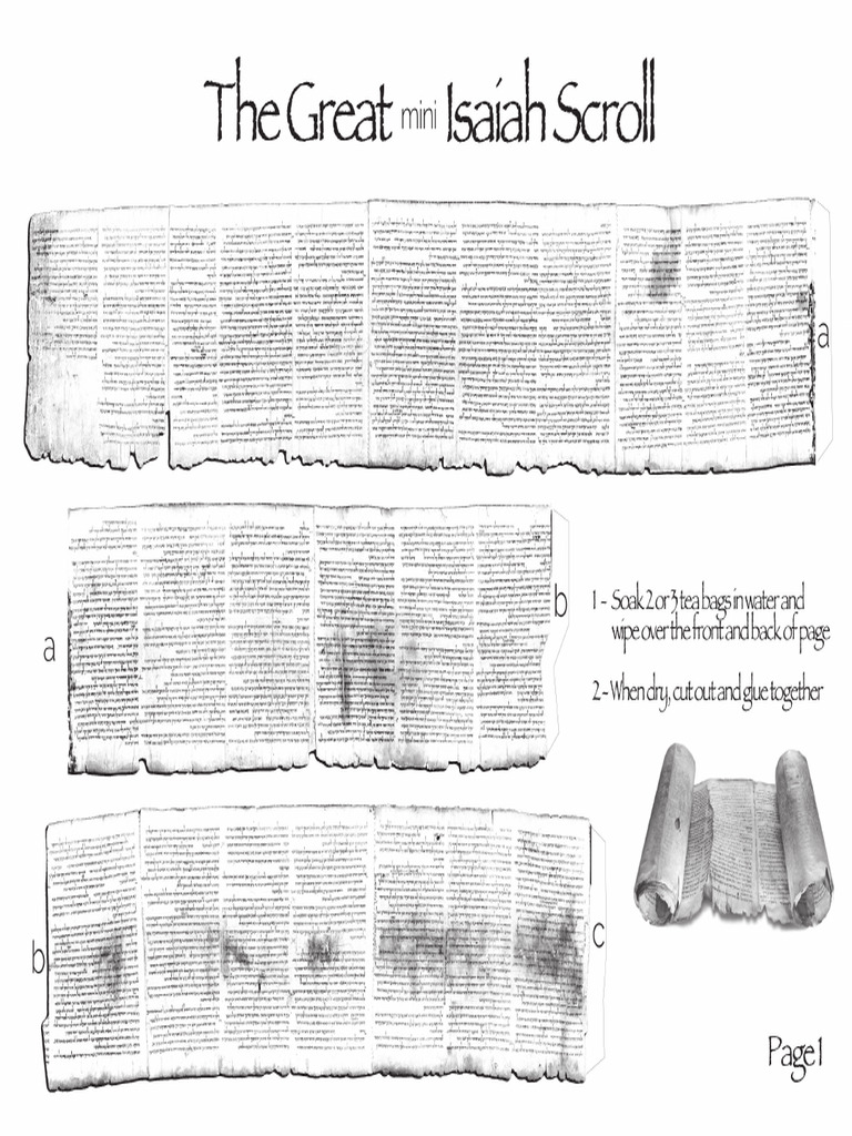 The Great Mini Isaiah Scroll | PDF