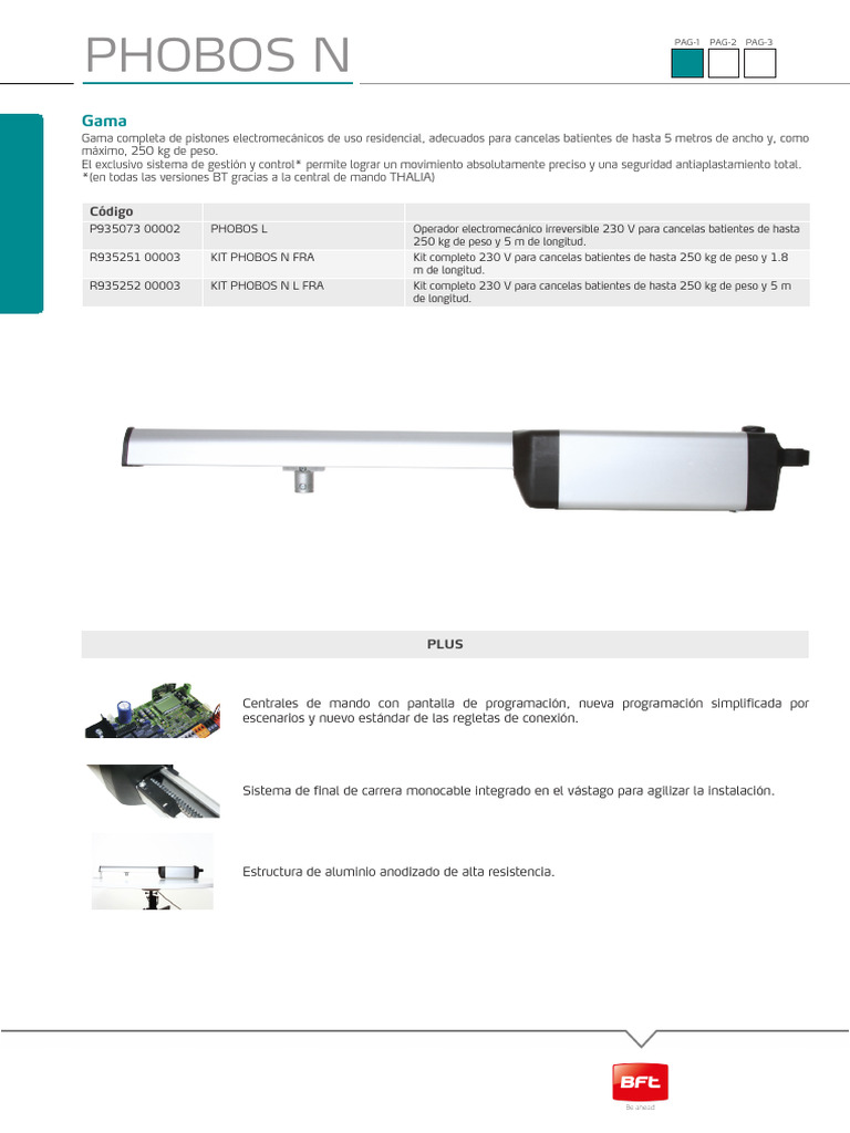 Phobos - N Motor Hidraulico | PDF