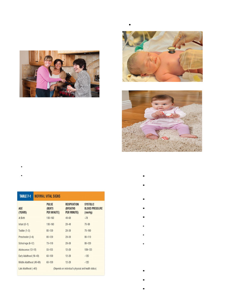 Chapter 7 Life Span Development | PDF | Infants | Puberty