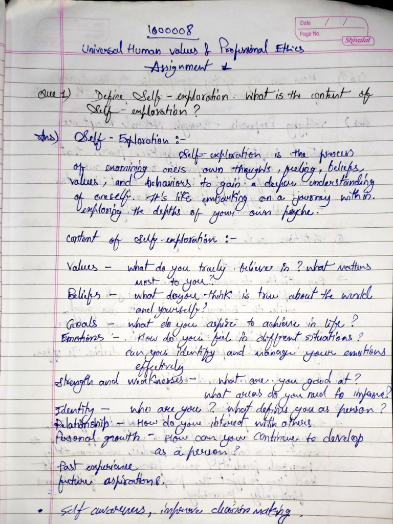 UHV Assignment 1 | PDF