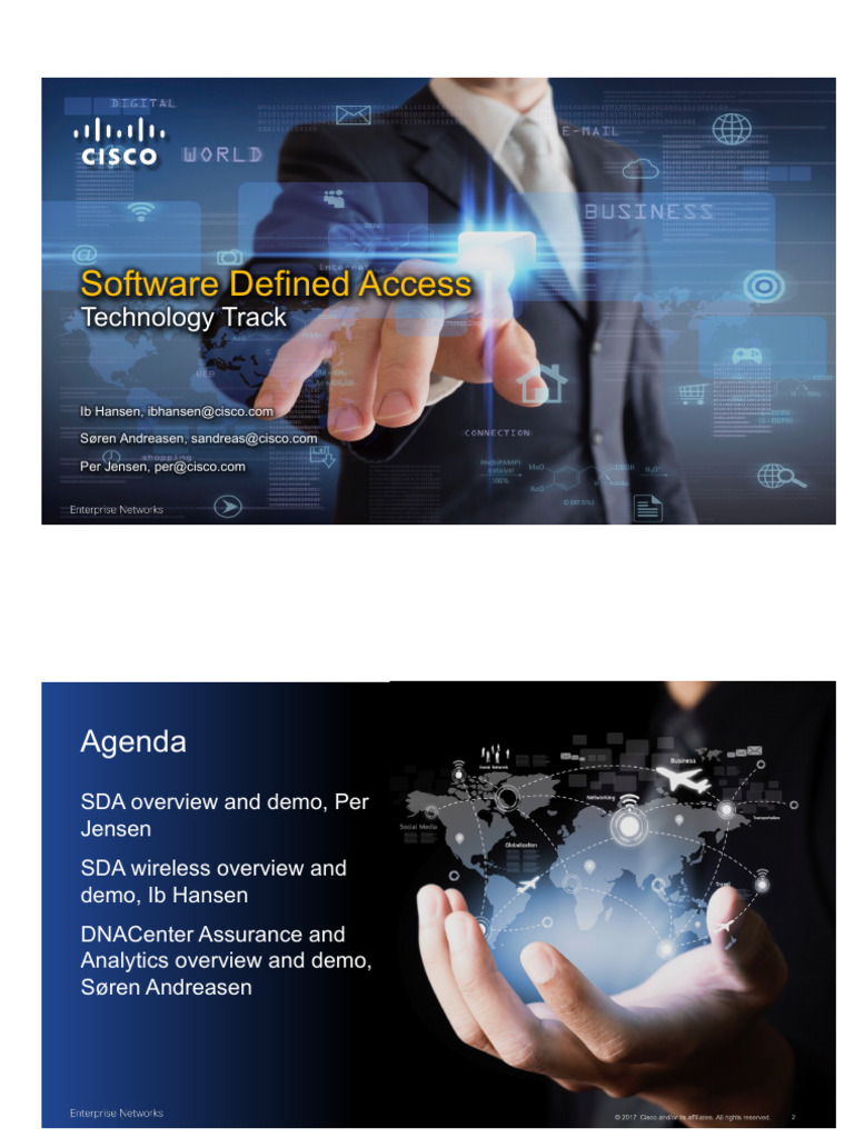 Cisco SD-Access Overview and Demos | PDF | Internet Protocols ...