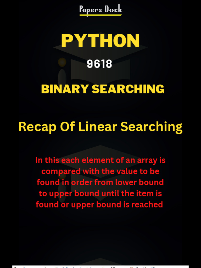 Binary Searching | PDF