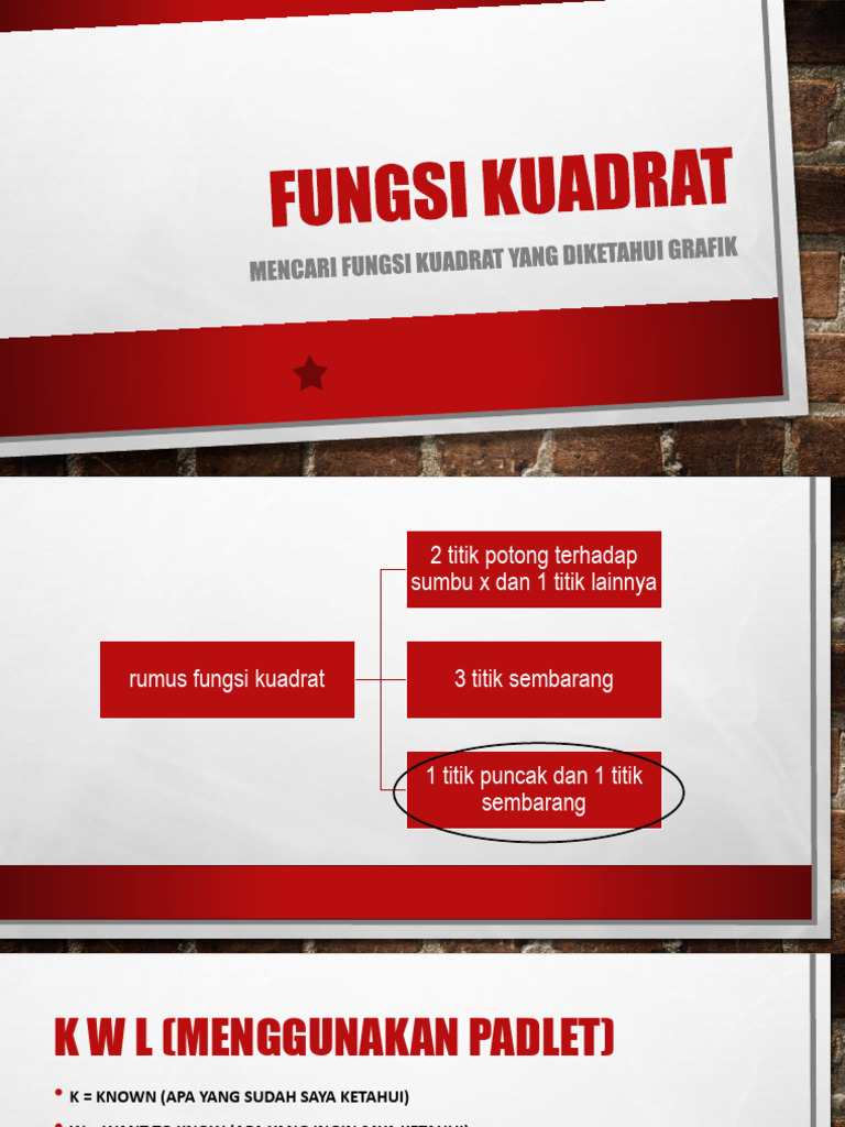 Fungsi Kuadrat 2 | PDF