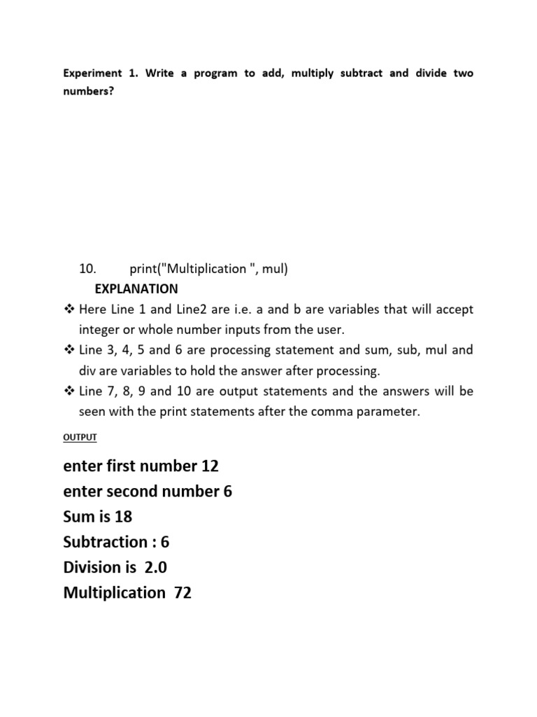 Ai Practical Program For Class-X-2024-2025 | PDF | Parameter (Computer Programming) | Area