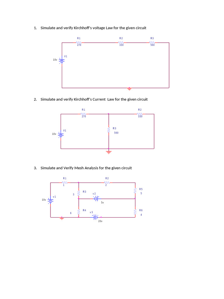 Circuit Analysis Simulation Techniques | PDF | Electrical Network ...
