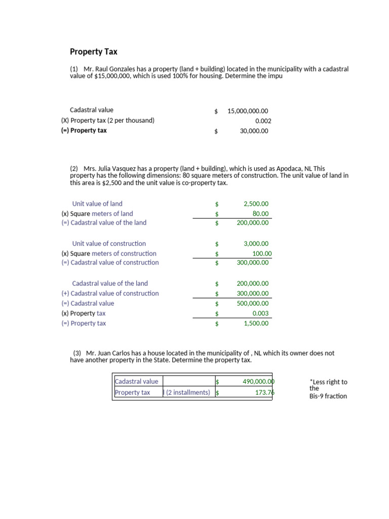 Practical Exercises On Taxes | PDF | Gambling | Taxes
