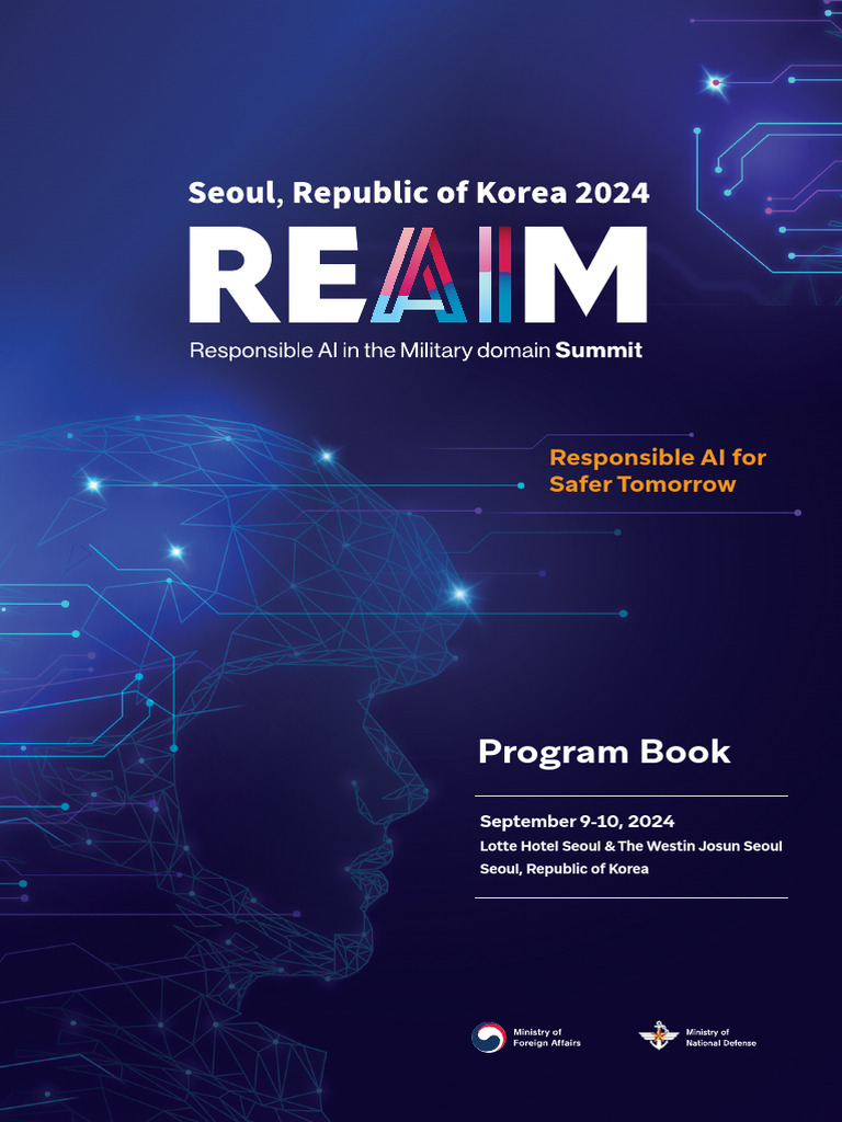 REAIM Summit 2024 - Programbook | PDF