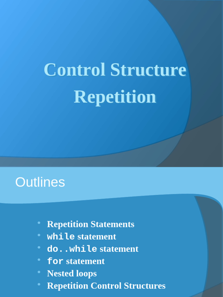 chapter-5-140331202556-phpapp02 (1) | PDF | Control Flow | Computer Programming