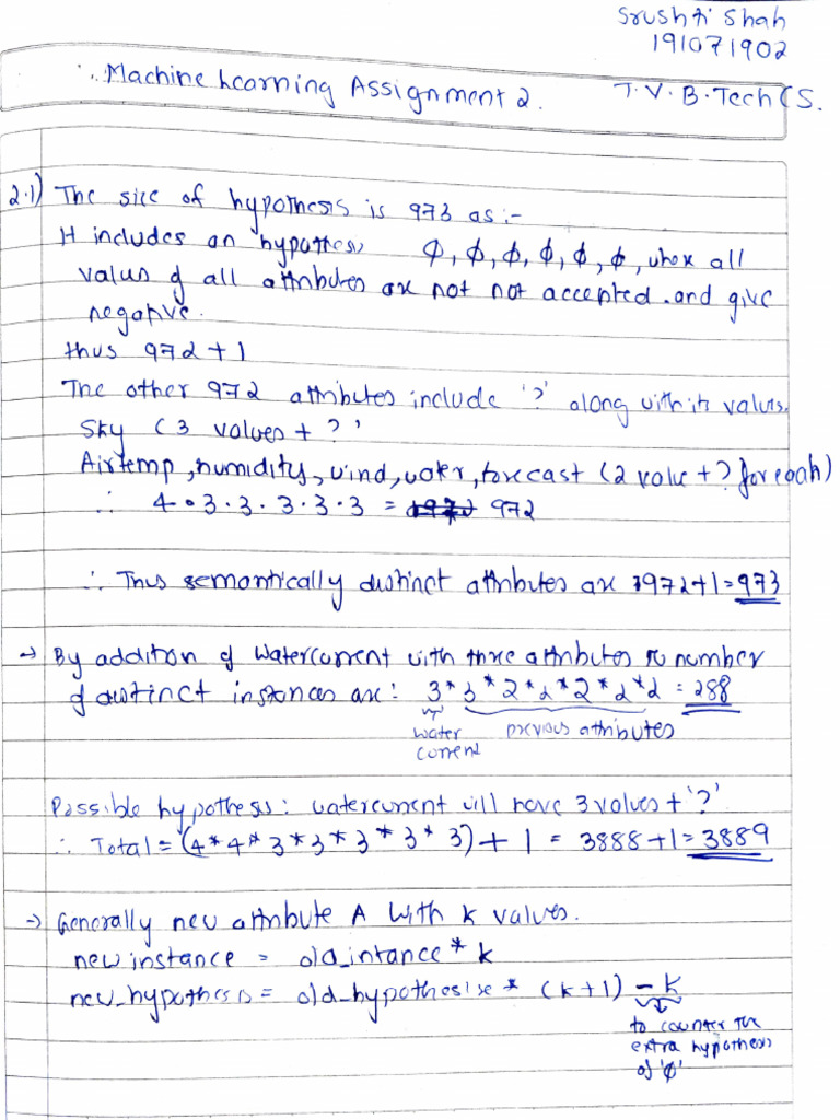 Machine Learning Assignment Overview | PDF
