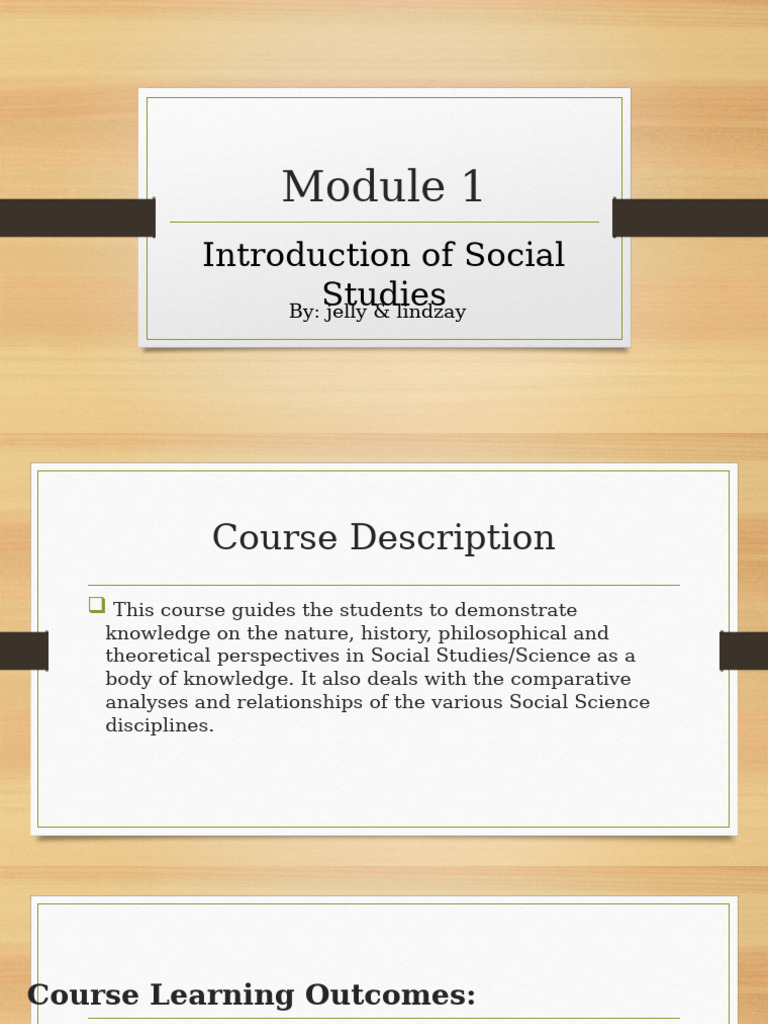 Introduction to Social Studies Course | PDF | Social Sciences | Science