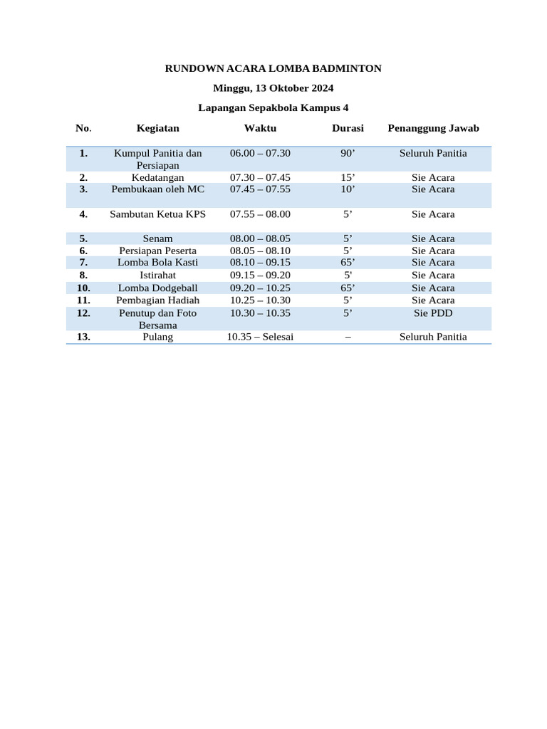 Rundown Fun Sport 2 | PDF