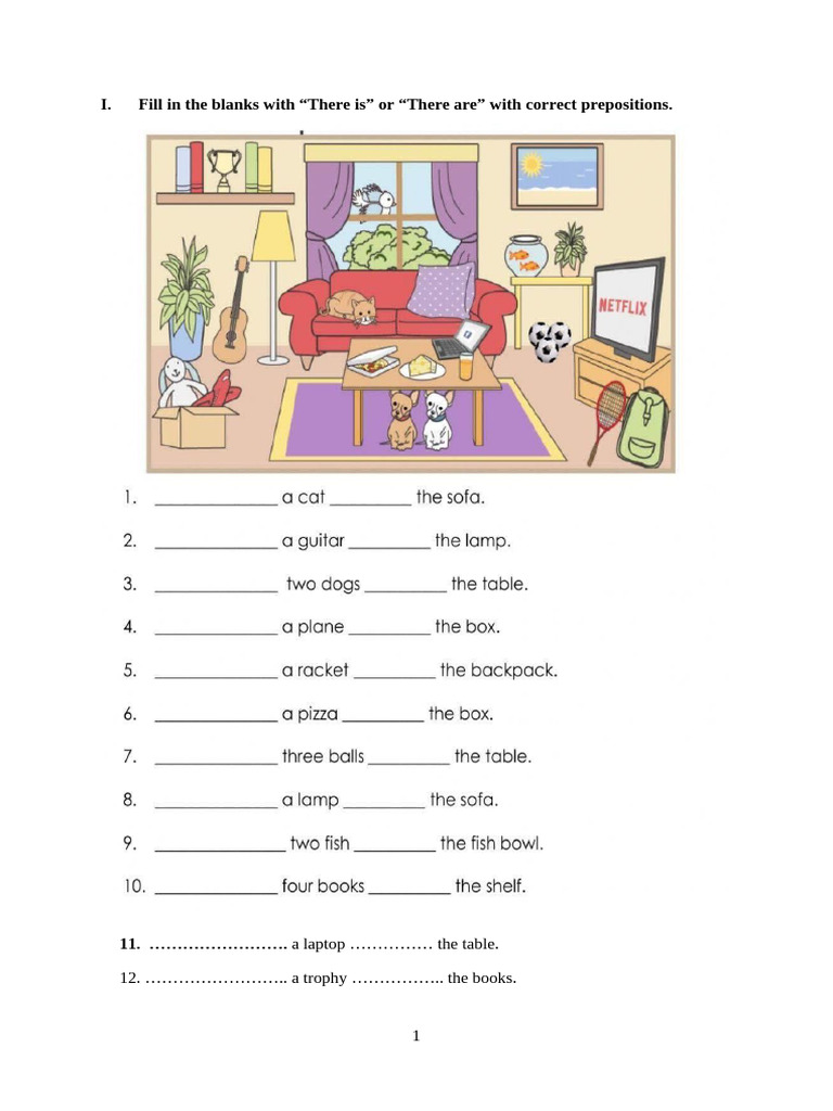 English Grammar Fill-in-the-Blanks Exercise | PDF