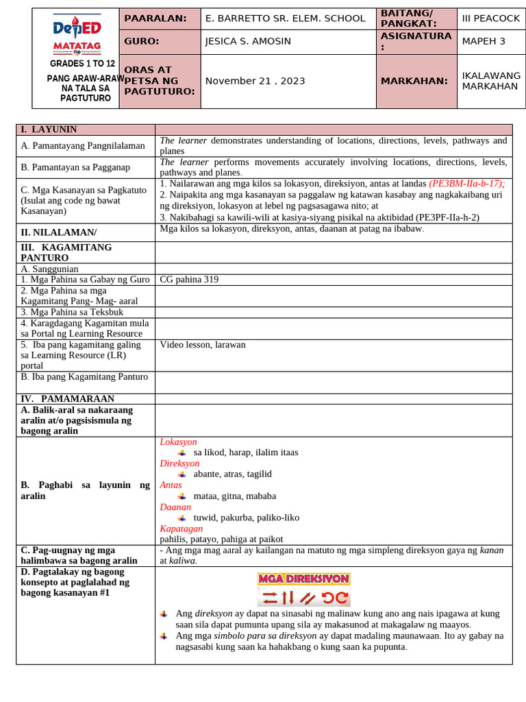 DLP-PE3-W3-Q2-D1-D4 | PDF