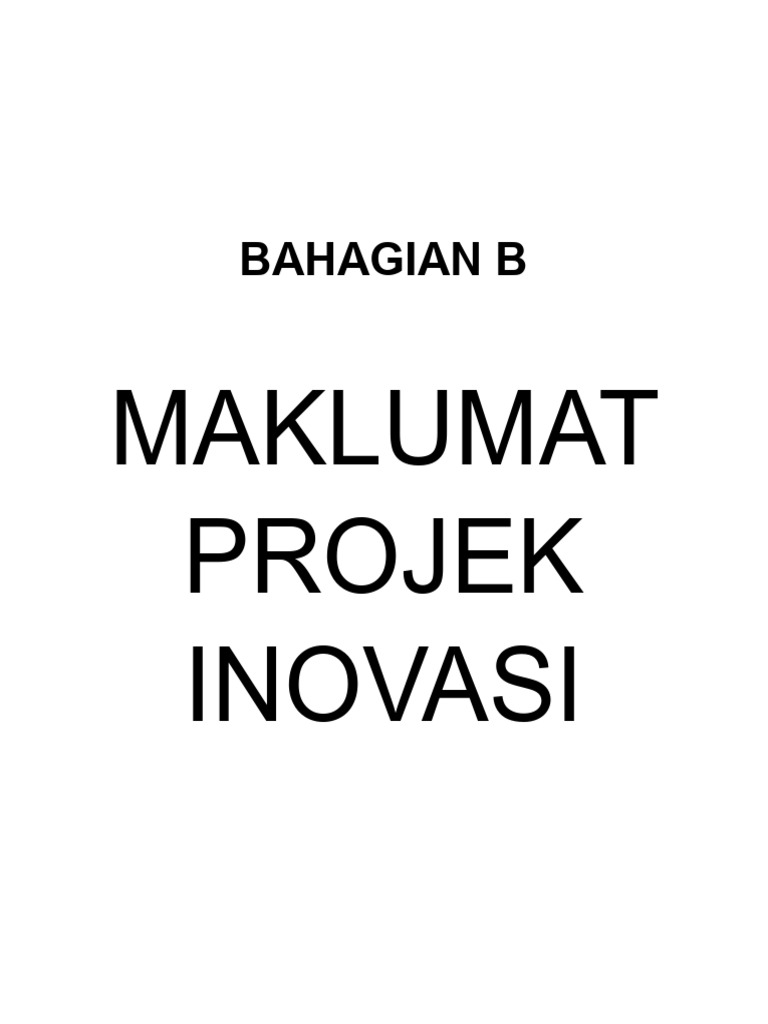 Bahagian B | PDF