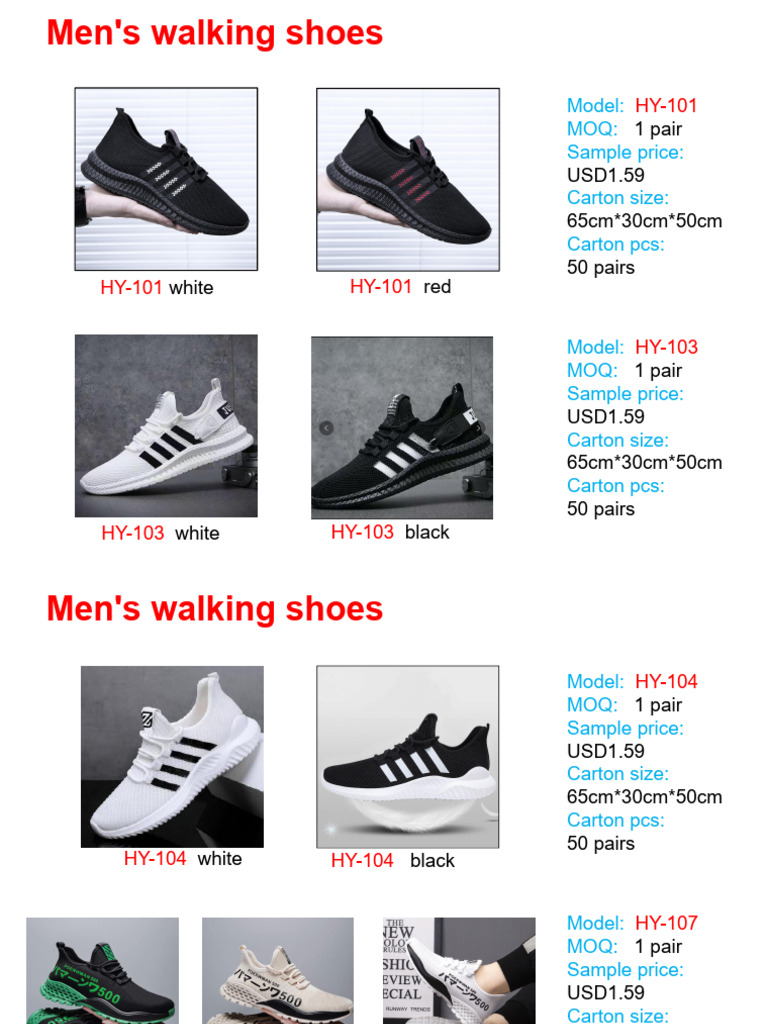 Men's shoes catalogue | PDF