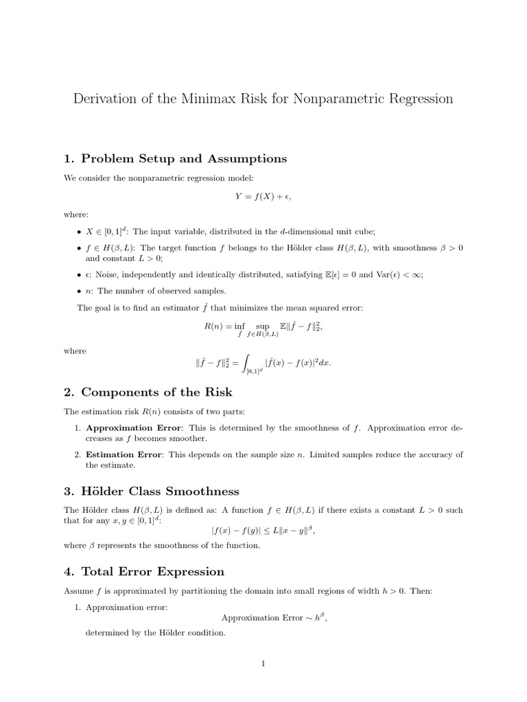 Error - Oder For Single Task | PDF | Regression Analysis | Estimation Theory