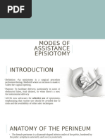 Episiotomy Care and Techniques | PDF | Surgical Suture | Childbirth