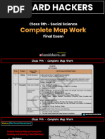 Class 9th - Complete Map Work | PDF | World War I | Central Powers