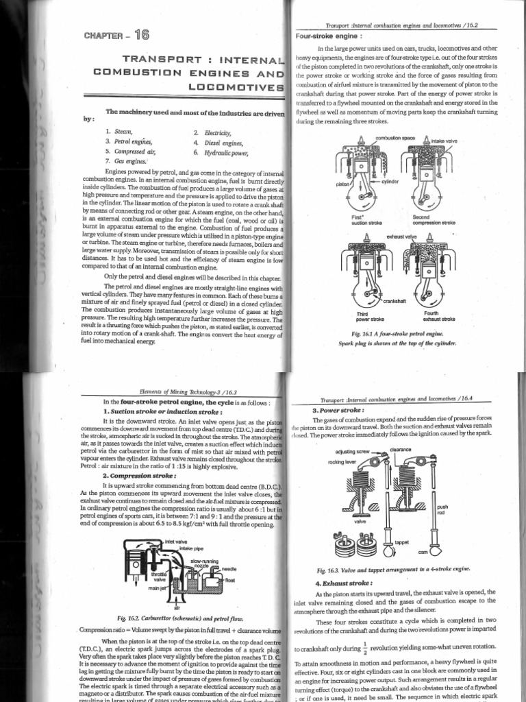 Internal Combustion Engines Overview | PDF | Internal Combustion Engine ...