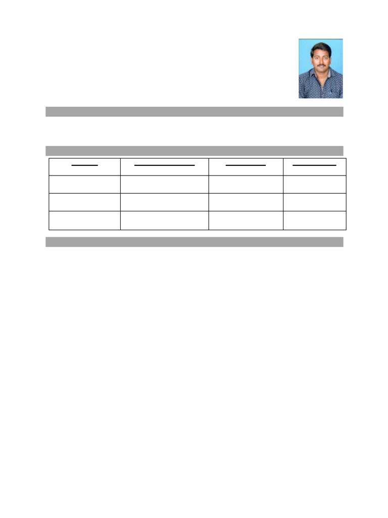 Vijay Bhaskar BSR CV | PDF