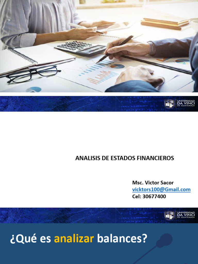 Análisis de Estados Financieros Basicos MFT | PDF | Hoja de balance | Business