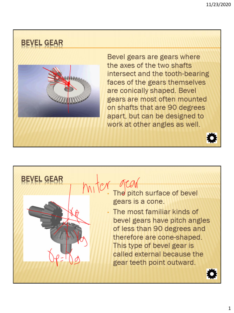 Bevel-Gear-Design-1 | PDF