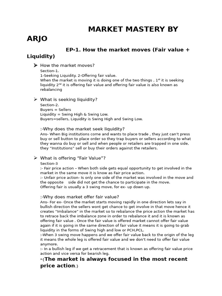 Market mastery Series | PDF | Market Trend | Personal Digital Assistant