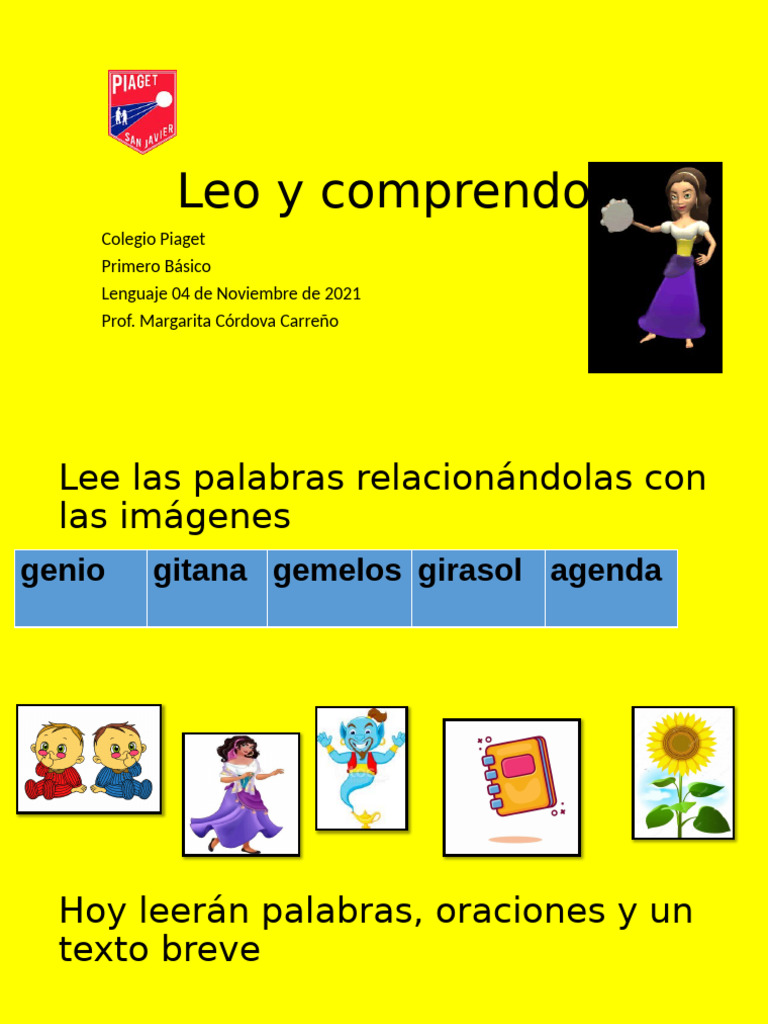 Leo y Comprendo | PDF