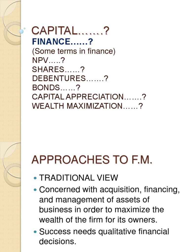 An Overview of Modern Financial Management: Functions, Objectives ...