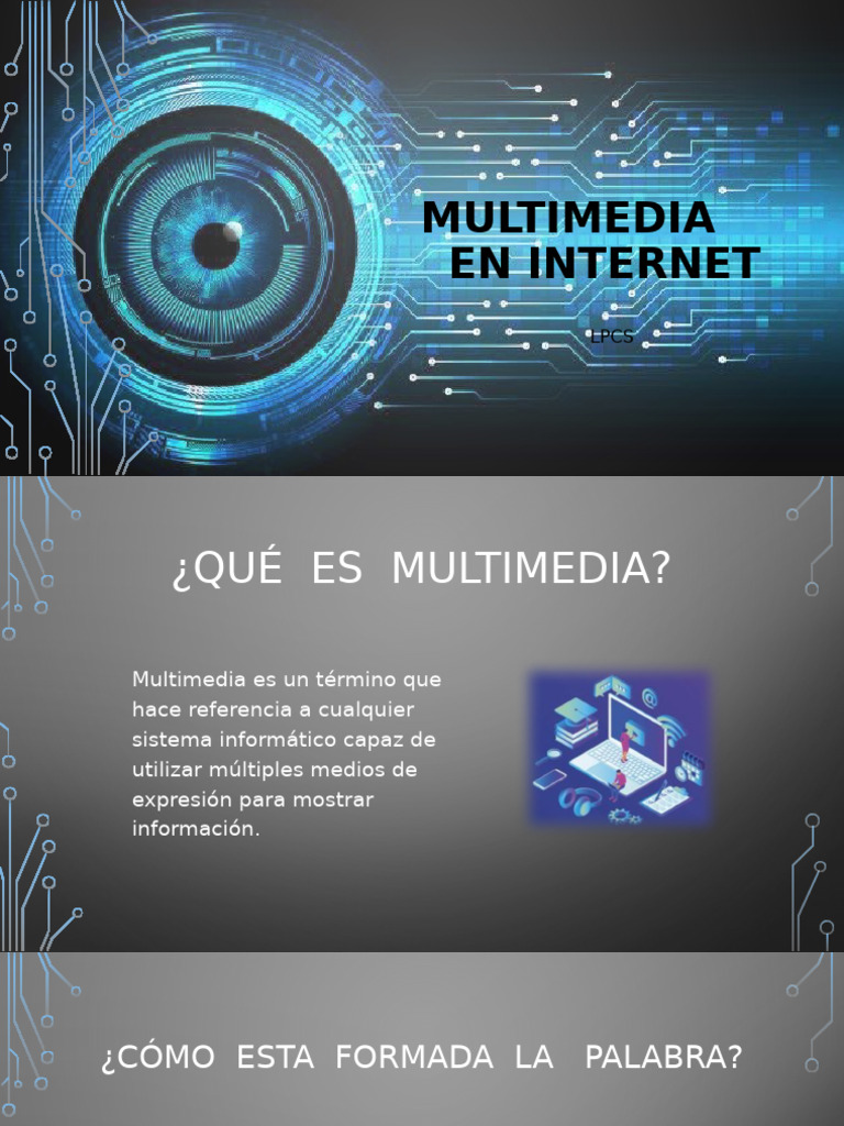 Tipos y ventajas de multimedia en Internet | PDF | Multimedia | Internet