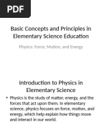 Basic Physics Concepts | PDF