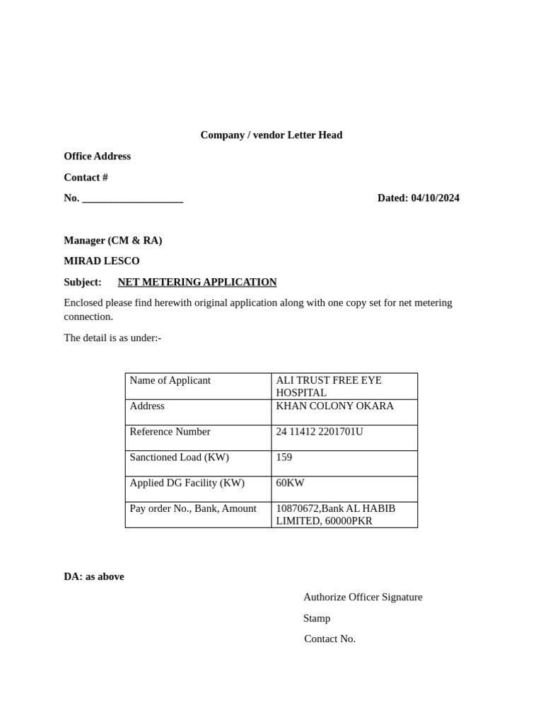 Netmetering Application | PDF