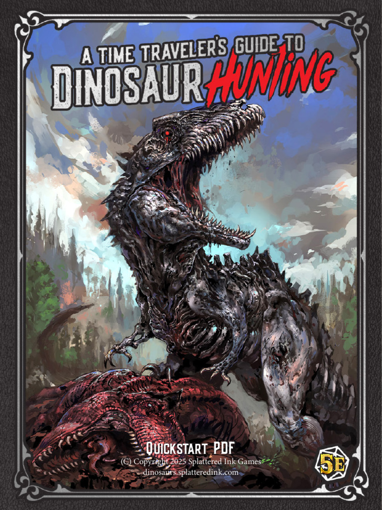 Time Travelers Guide To Dinosaur Hunting Quickstart v0.91 | PDF
